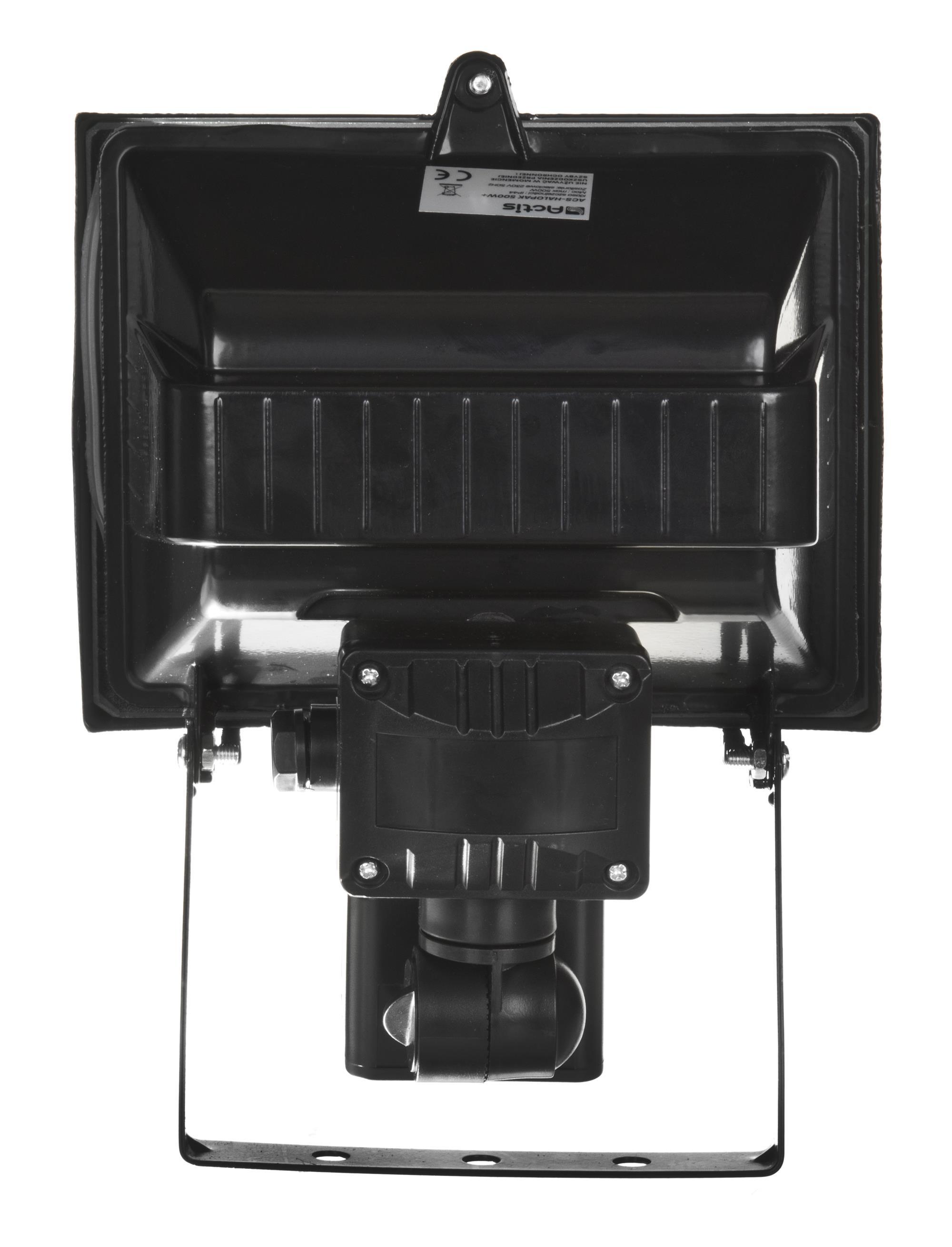 Actis ACS-HALOPAK 500W+ halogen floodlight with motion detector ...