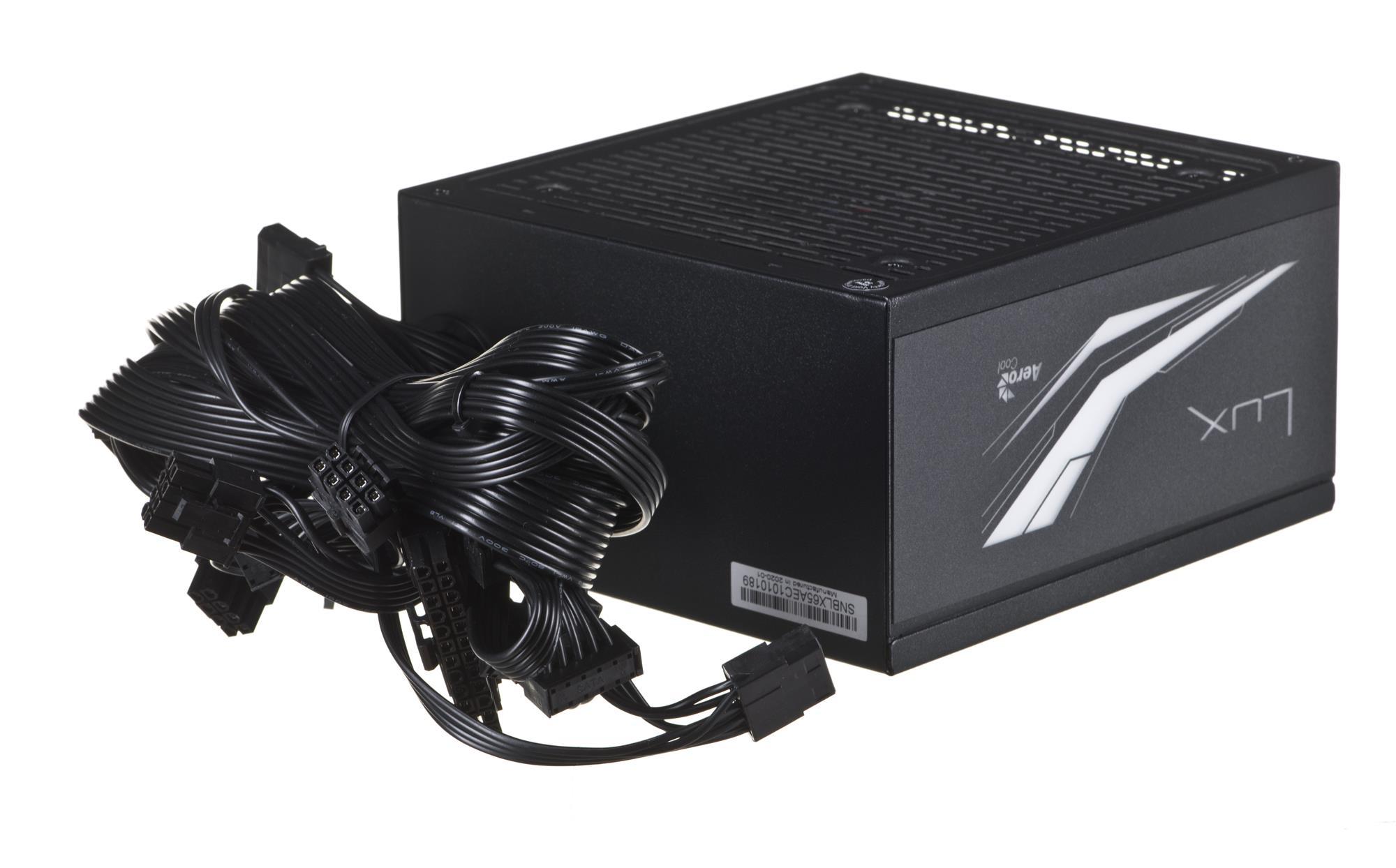 AEROCOOL AEROPGSLUXRGB-650 PSU ATX AeroCool LUX 650W RGB 80 PLUS ...