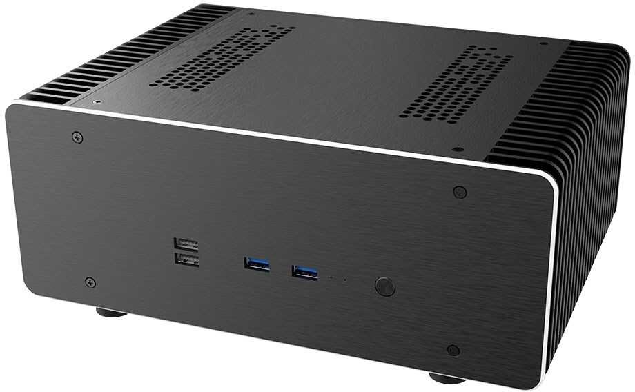 Akasa Maxwell Pro Mini-ITX Case OEM - juodas, modelis - A-ITX48-M1B ...
