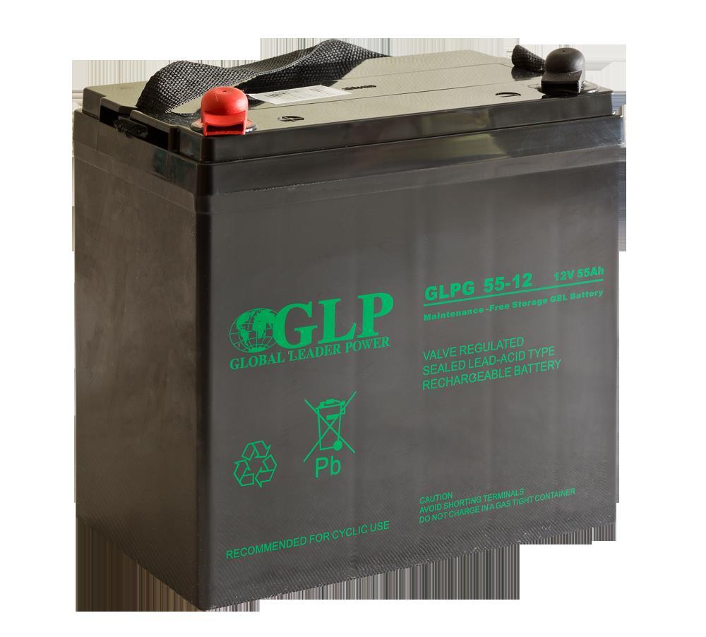 Mpl Power MPL GLP GLPG 55-12 Gel UPS baterija Lead-acid accumulator VRLA GEL Maintenance-free 12 ...