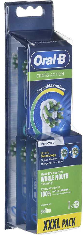 Oral-B Dantų šepetėlis replacement Cross Action Clean Maximiser Heads ...