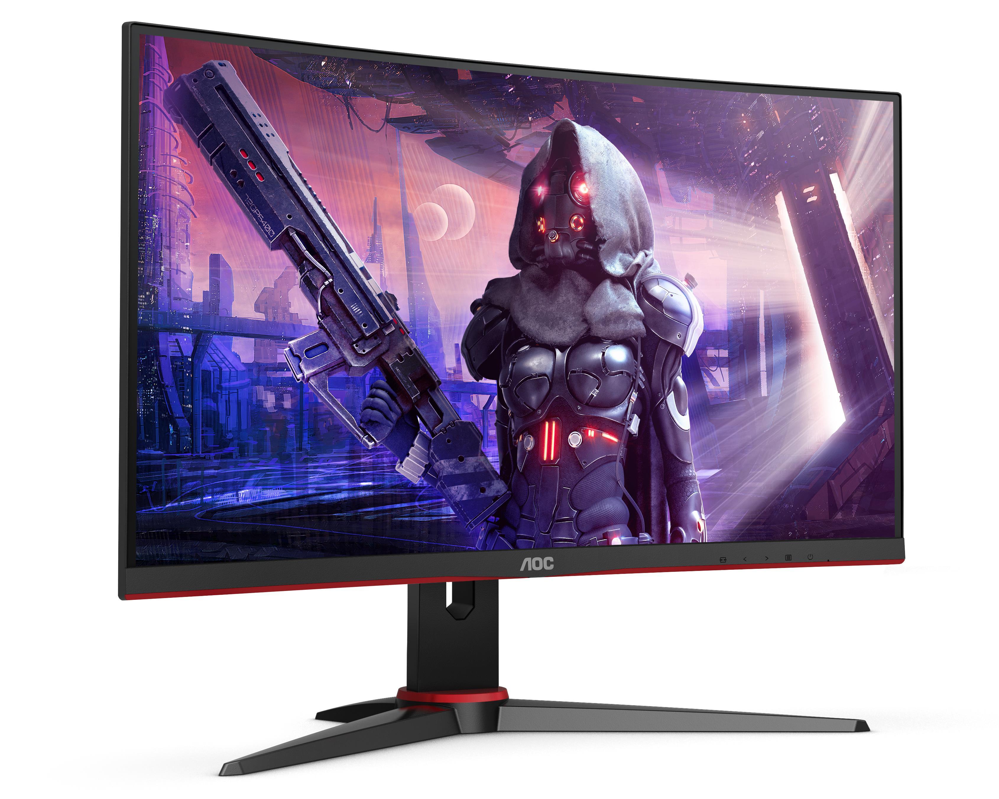 Monitorius AOC C24G2AE / BK, 23,6", 165 Hz, 1 ms, 2 x HDMI, 1 x DP, VGA ...