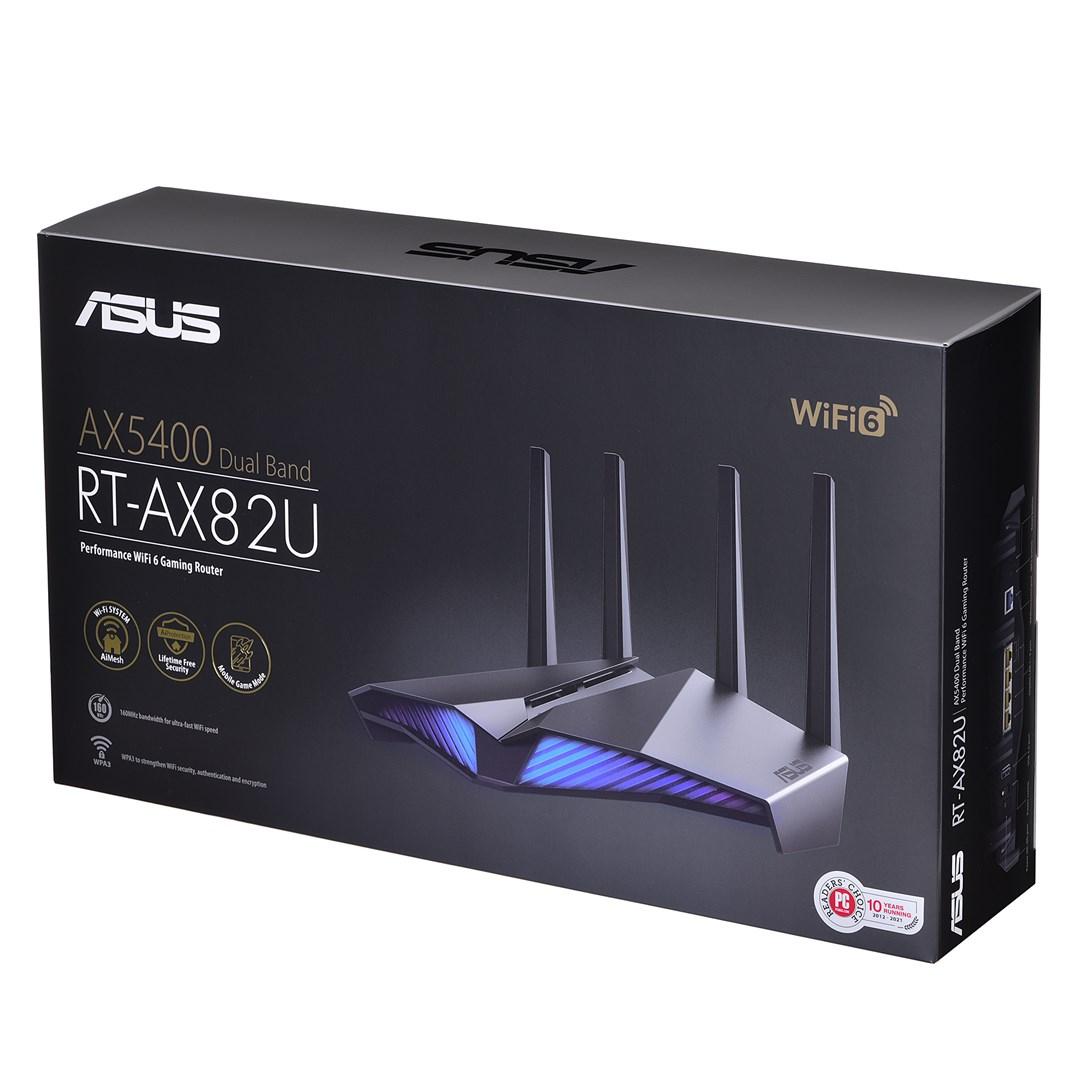 Belaidis maršrutizatorius Asus RT-AX82U, modelis - ‎RT-AX82U, žema ...