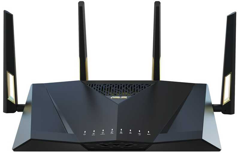 ASUS RT-AX88U wireless router Gigabit Ethernet Dual-band (2.4 GHz / 5 ...