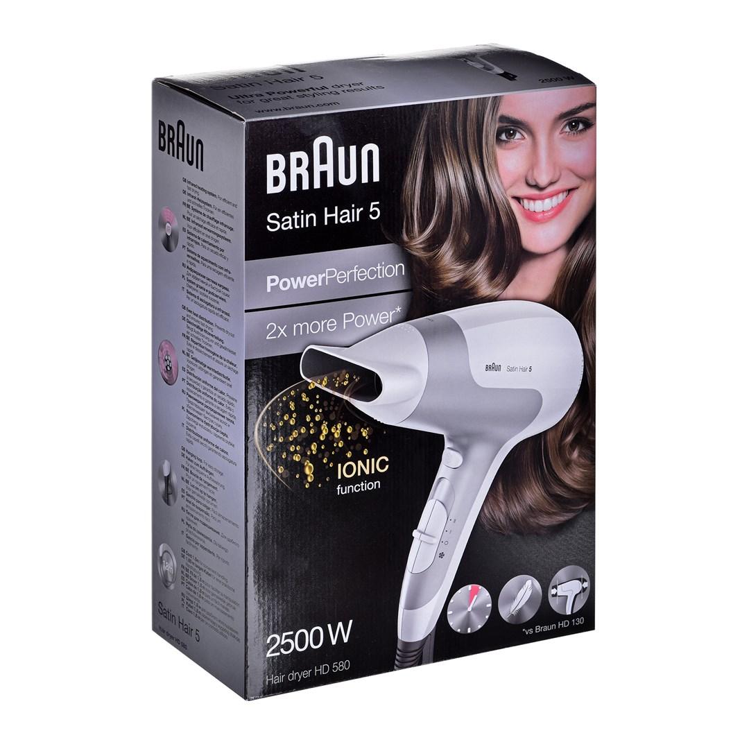 BRAUN HD 580 Plaukų džiovintuvas, modelis - ‎4210201122616, žema kaina ...