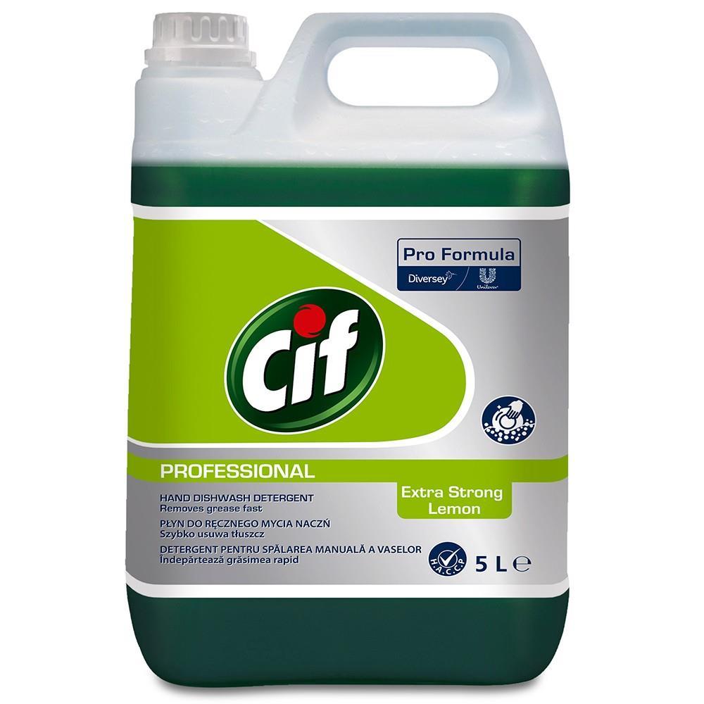 Cif Professional Dishwashing Liquid Lemon 5l, modelis - 7615400129348 ...