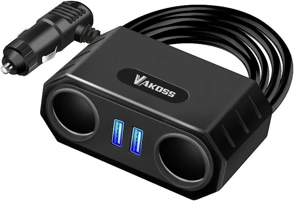 Vakoss Automobile Power Adapteris Juoda Automatinis, modelis - TP-3264K ...