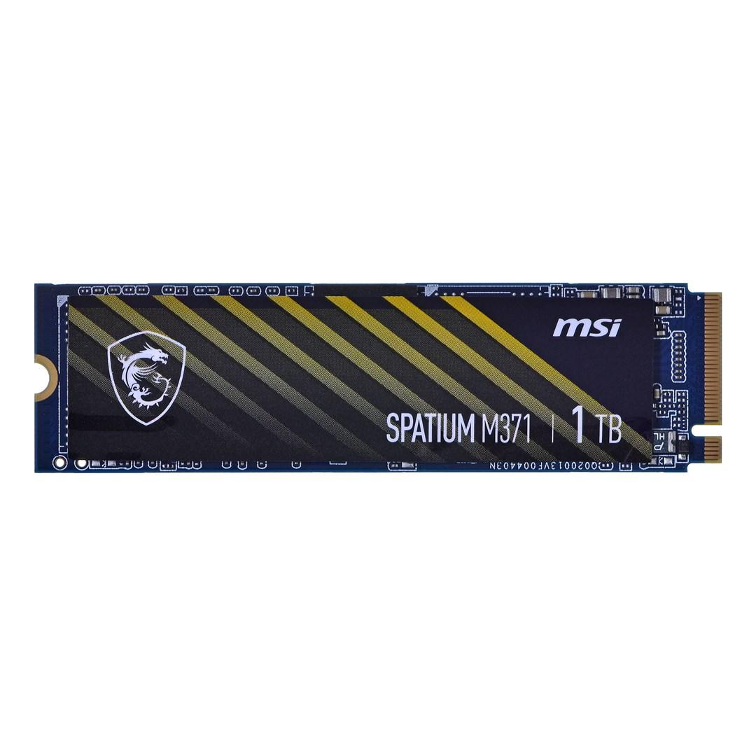 SSD diskai - MSI Space M371 1TB NVMe M.2 PCI Express 3.0, modelis ...