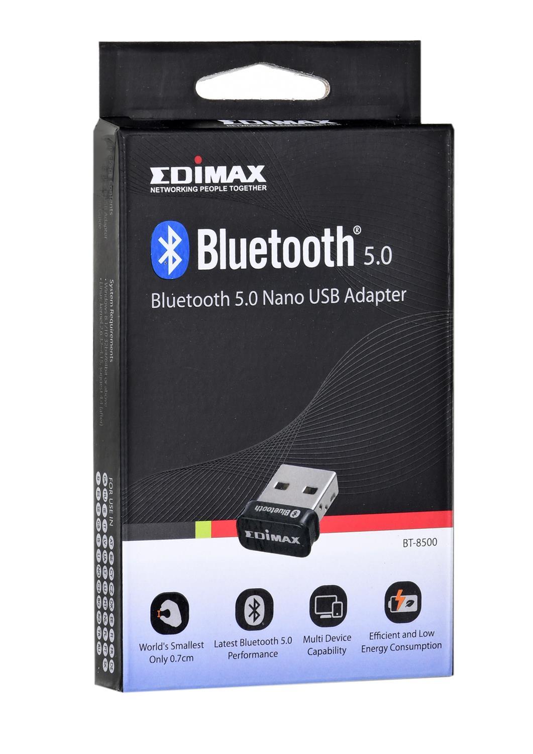 Edimax Bluetooth 5.0 Nano USB Adapteris BT-8500 | Varle.lt