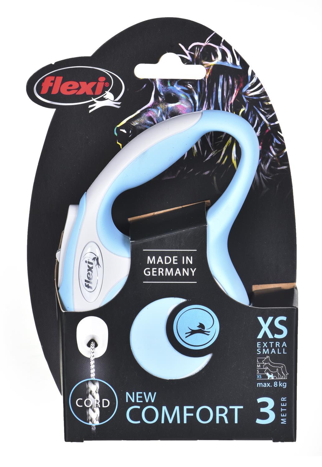Flexi New Comfort XS 3 m Dog Retractable lead, modelis - 99961, žema ...
