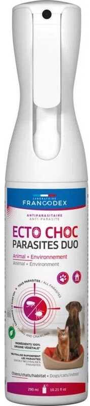 FRANCODEX Ecto Choc Parasites Duo - anti-parasite mist - 290ml, modelis ...