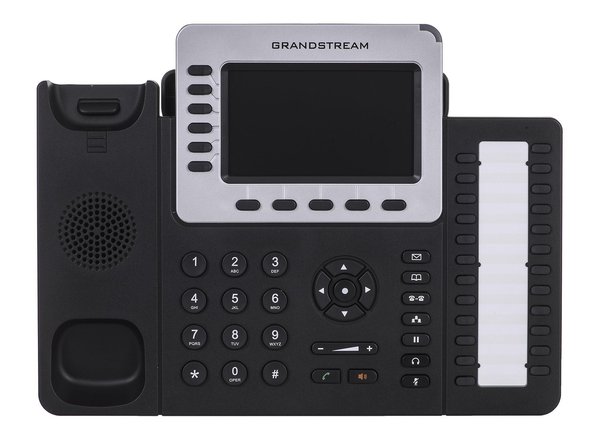 Grandstream Networks GXP-2160 IP phone Juodas Wired handset TFT 6 lines ...