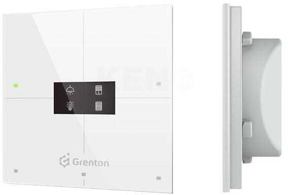 GRENTON SMART PANEL / 4 TOUCH AREA / OLED DISPLAY / TF-BUS / Baltas ...