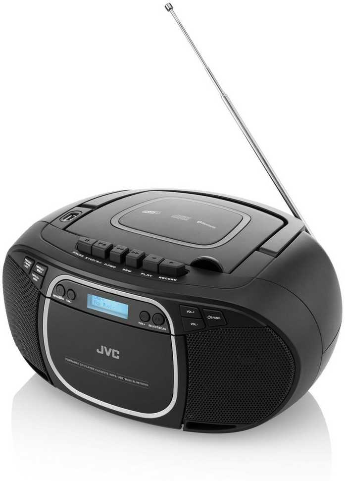 JVC RC-E561B-DAB CD grotuvas Nešiojamas kompaktinių diskų grotuvas ...