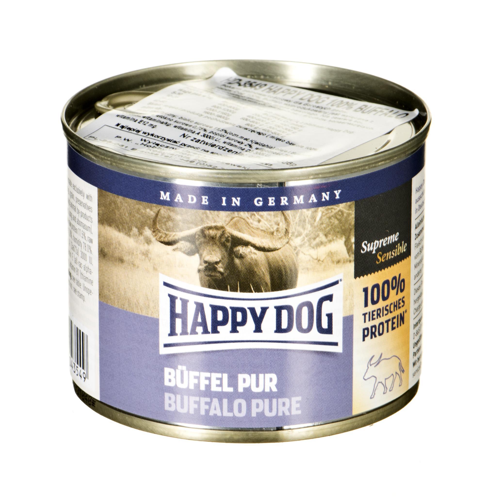 Happy Dog Šunų dėžutė - BAWOL (Bufel Pur) 200g, modelis - HD-3549, žema ...