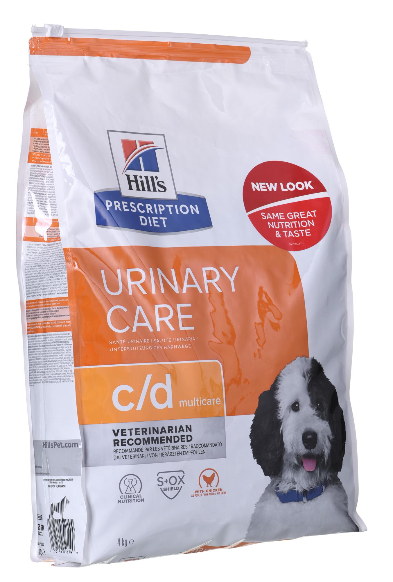 HILL'S PRESCRIPTION DIET Urinary Care C / D Multicare Sausas maistas šunims 4 kg, modelis ...