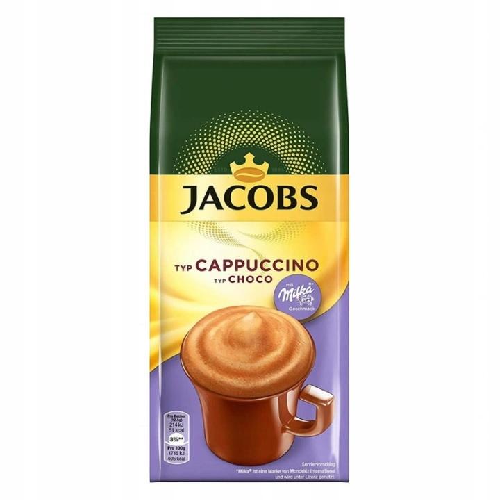 Jacobs Cappuccino Choco Milka tirpi kava 500g, žema kaina | Varle.lt