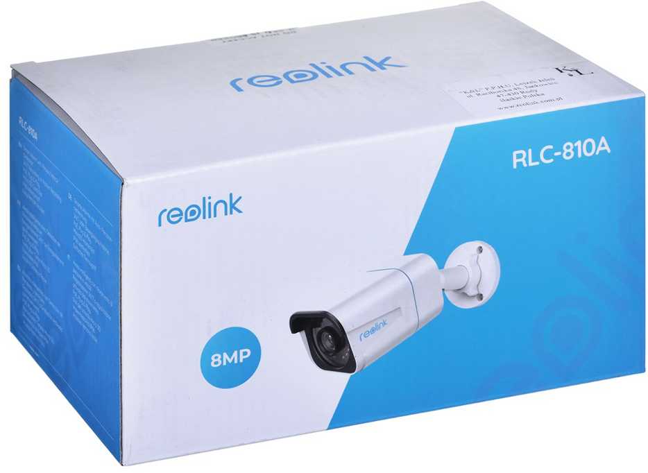 Reolink RLC-810A POE, modelis - ‎Tangxioganxdi0ve, žema kaina | Varle.lt