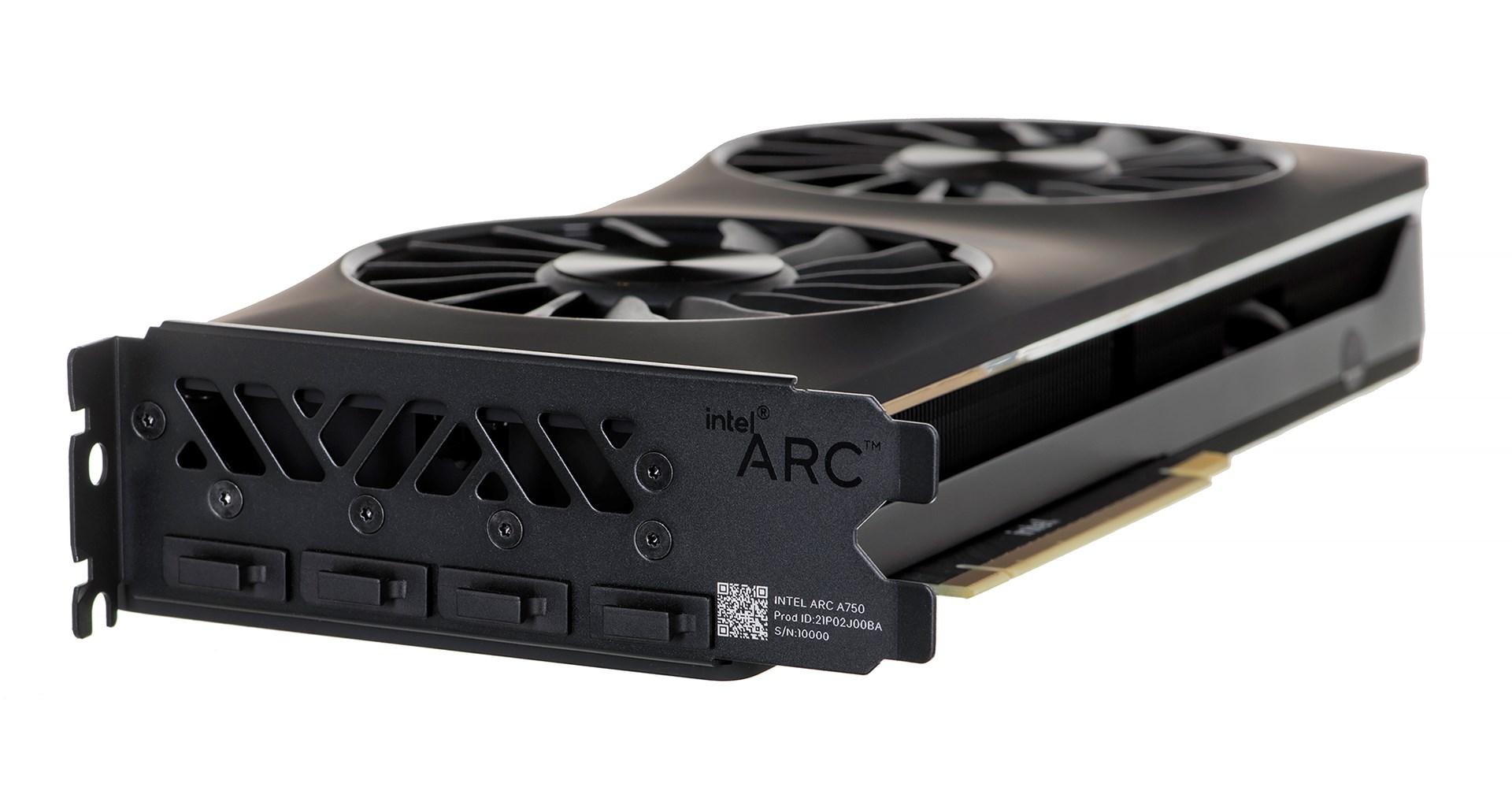 Vaizdo plokštė Intel Arc A750, 8 GB, GDDR6, 256 bit, PCIE 4.0 16x ...