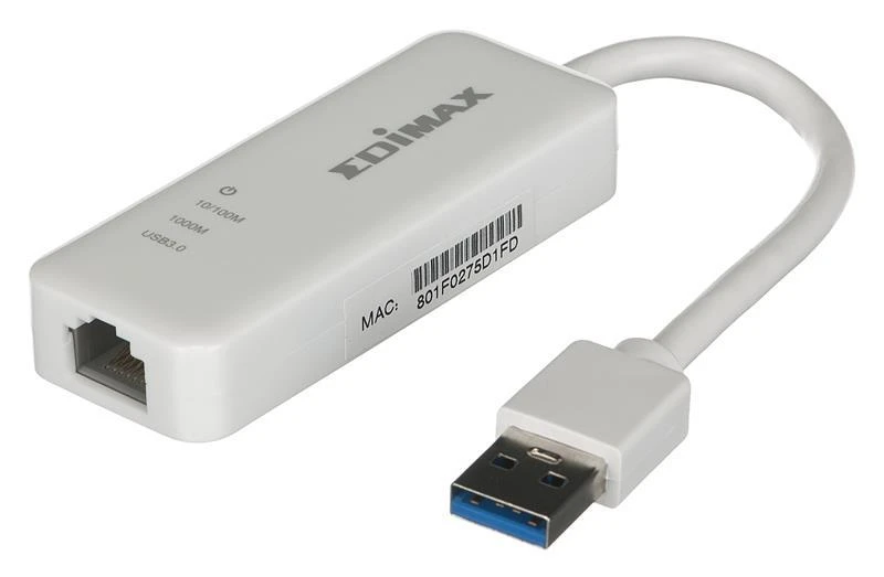 Edimax EU-4306 USB 3.0 Gigabit Ethernet adapteris, modelis - ‎EU-4306 ...