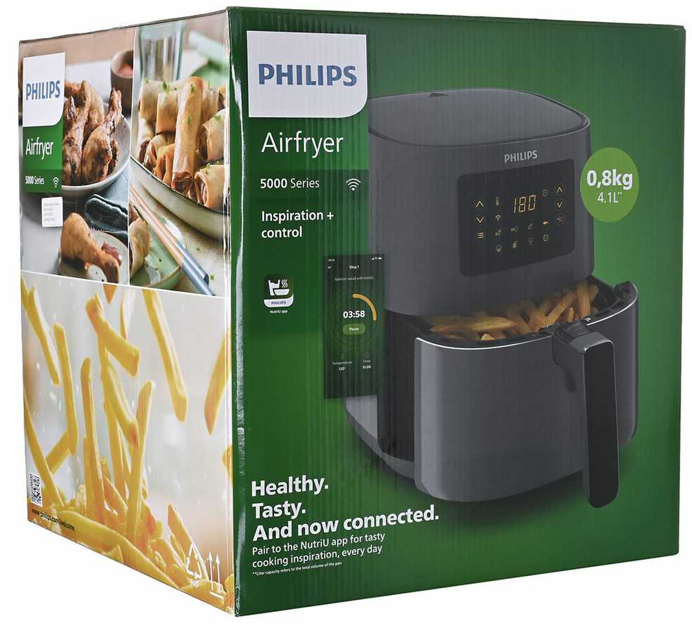 Mažai riebalų turinti keptuvė PHILIPS HD 9255 / 60, modelis - HD9255/60 ...