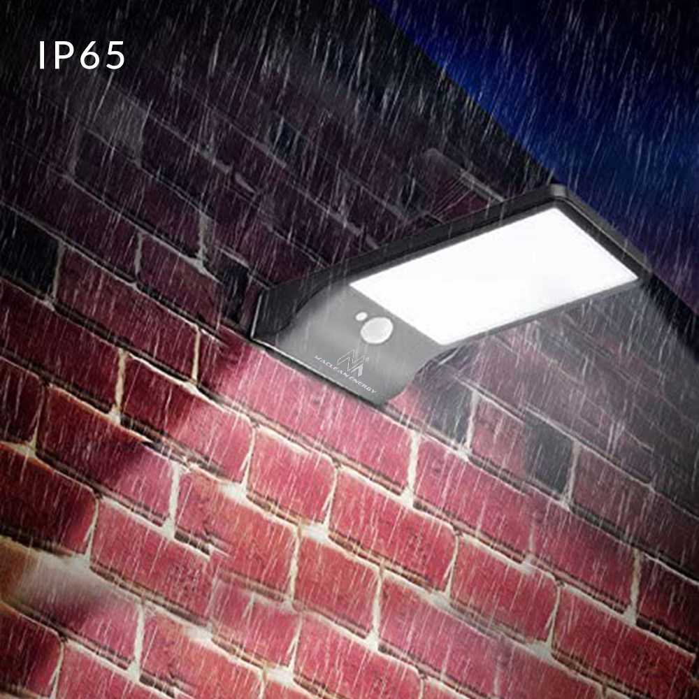 Maclean MCE444 saulės LED lempos judesio jutiklis PIR Twilight lauko ...