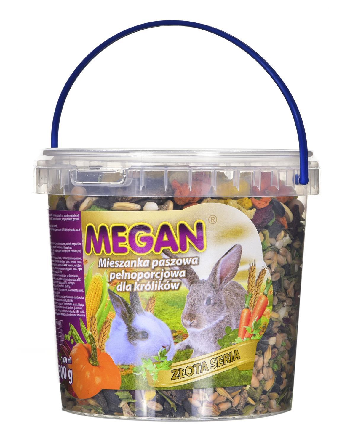 MEGAN Natural rabbit food 1l, modelis - ME38, žema kaina | Varle.lt