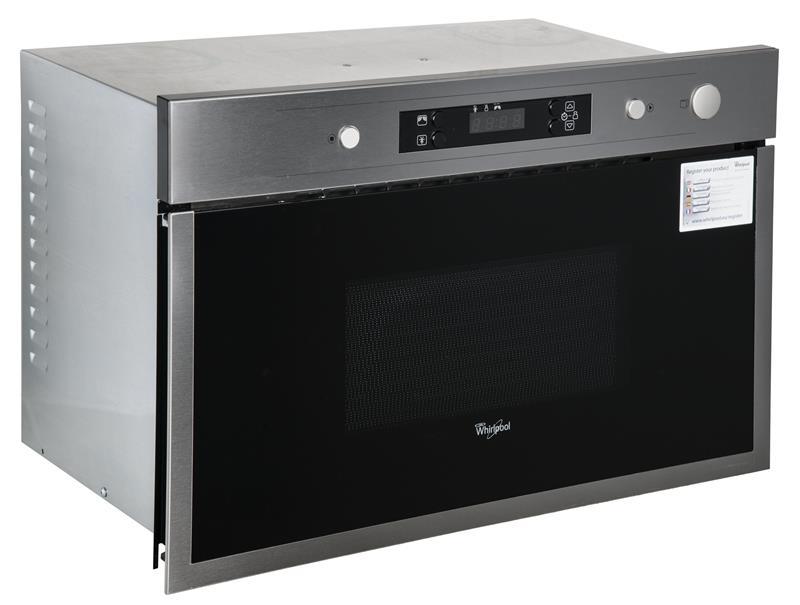 Viryklė mikrobangų krosnelė Whirlpool AMW 440 IX (750W, 22l, inox ...