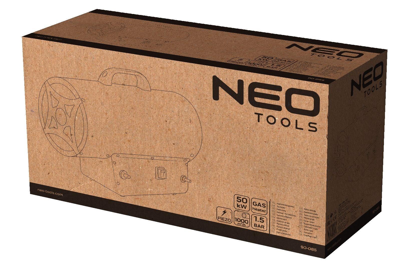 Neo Tools Neo dujinis šildytuvas (50 kW dujinis šildytuvas), modelis ...