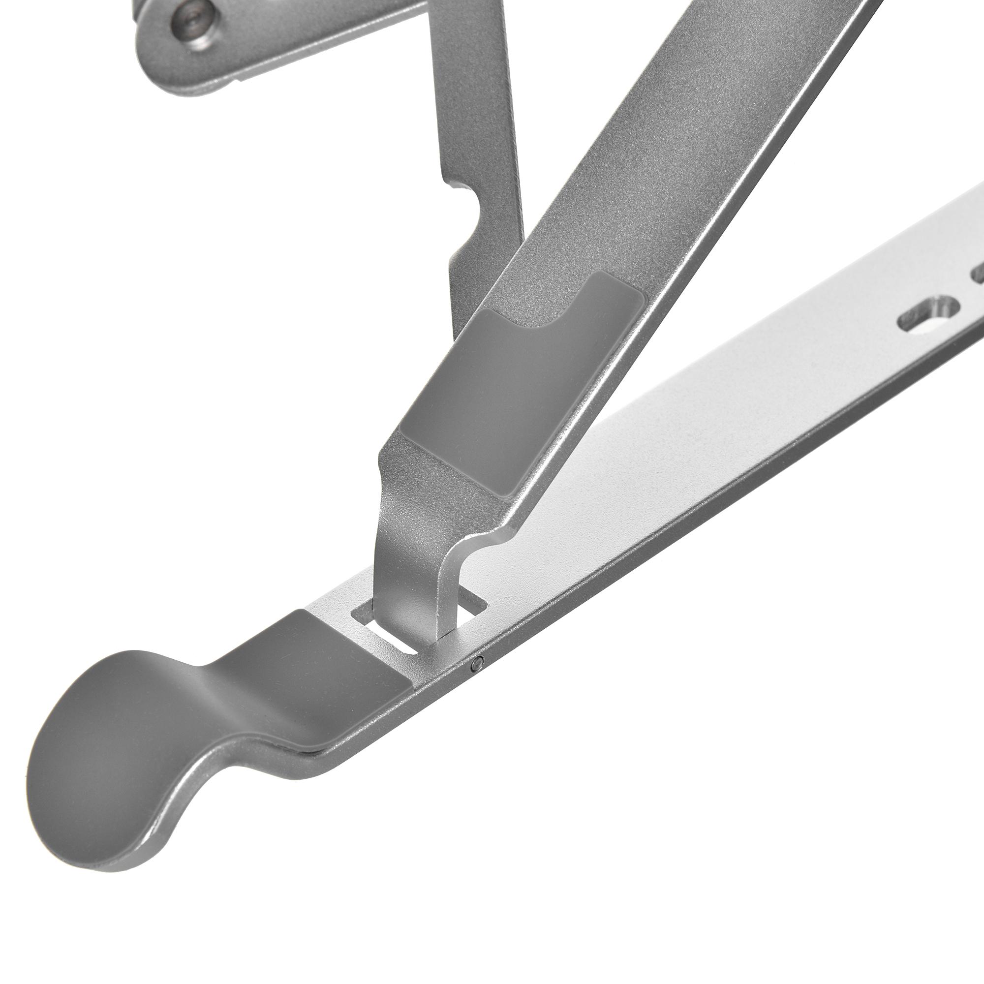 Orico PFB-A2-SV-BP nešiojamojo kompiuterio stovas, reguliuojamas (sidabrinis), modelis - PFB-A2 ...