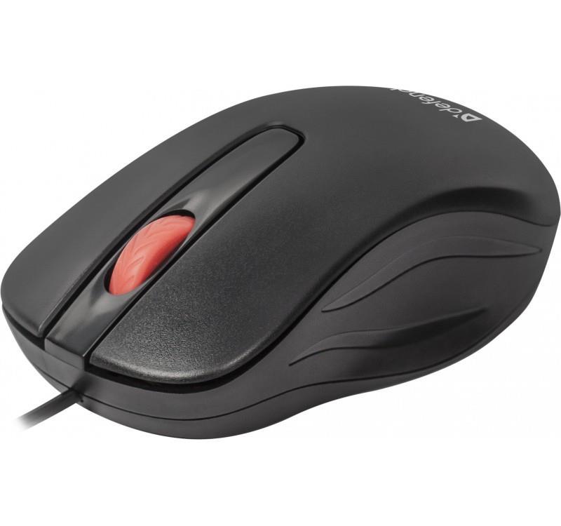 Kompiuterio Pelė - Defender Point Muse MM-756 1000 dpi, Juoda, modelis ...