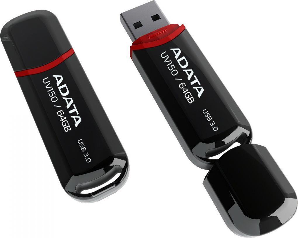 Atmintukas Adata UV150 64GB Juodas Žema kaina | Varle.lt
