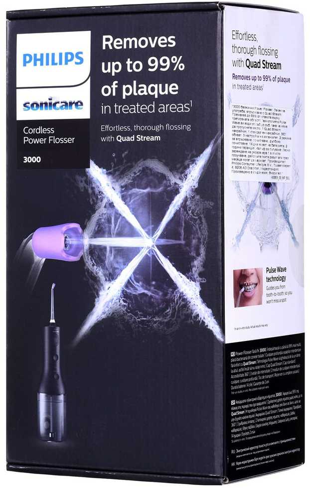 Philips Burnos irigatorius „Sonicare Cordless Power Flosser 3000 ...