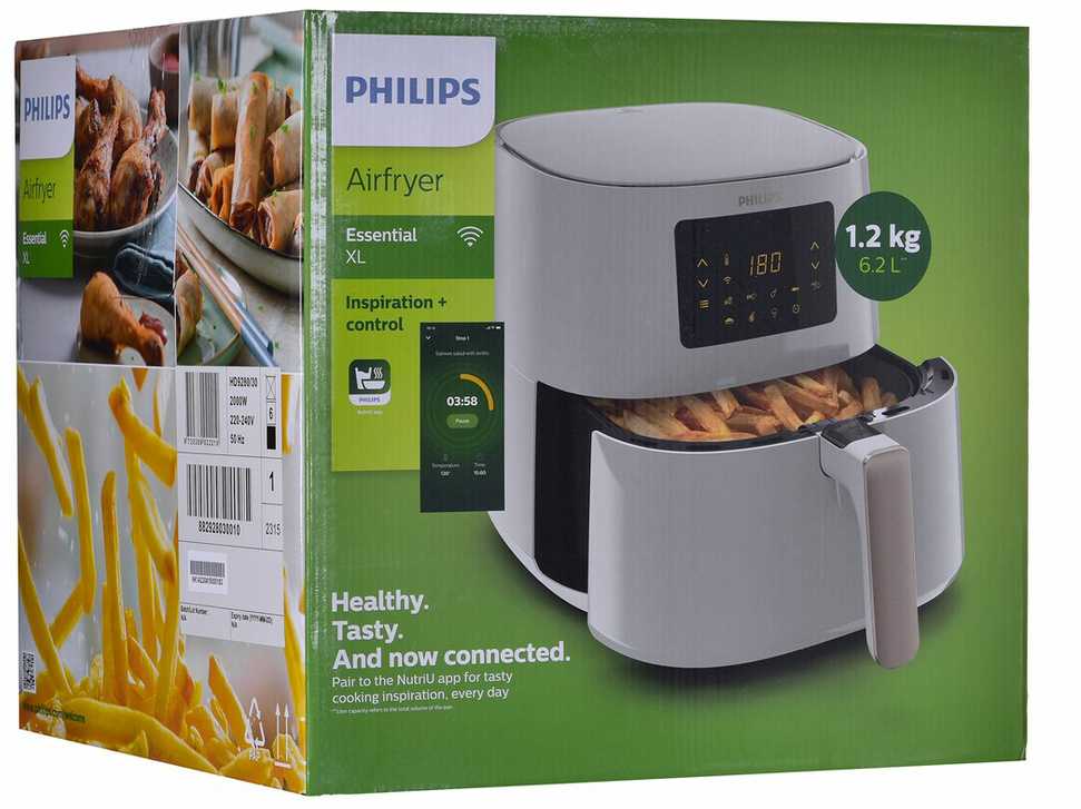 Gruzdintuvė Philips | XL Air Fryer | HD9280 / 30 5000 Series | Power ...
