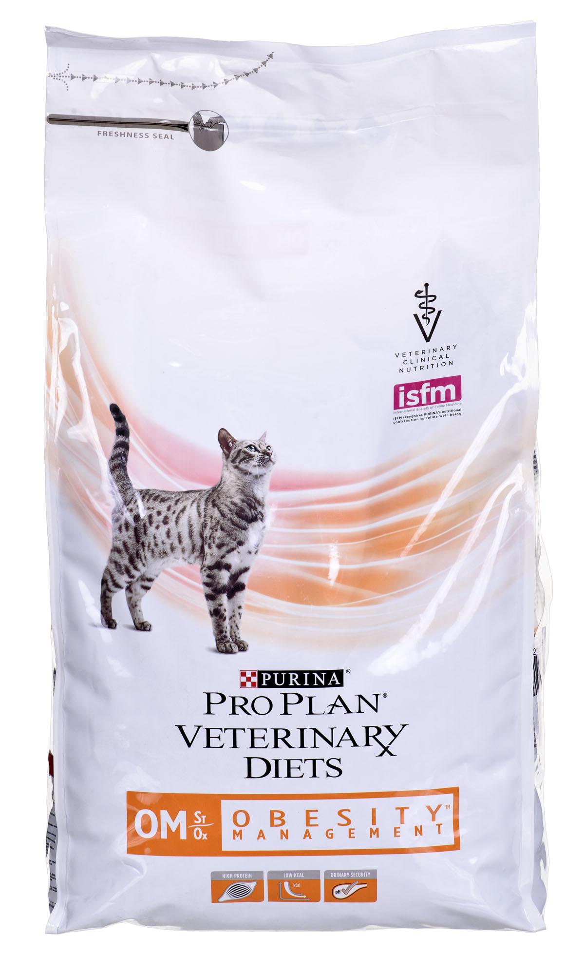 PURINA Pro Plan OM Obesity Management Formula - dry cat food - 5kg ...