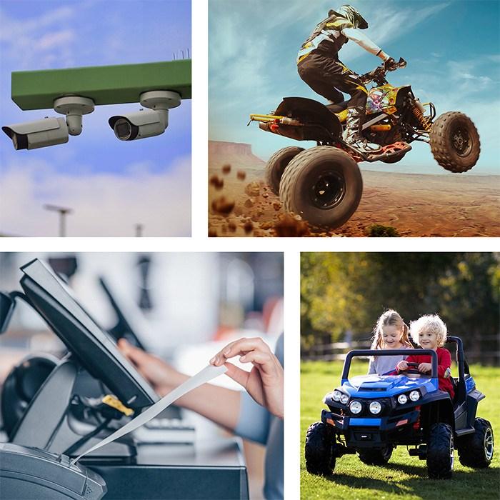 QOLTEC 53076 AGM baterija 12V 7Ah maks. 105A apsauga, modelis - 53076 ...