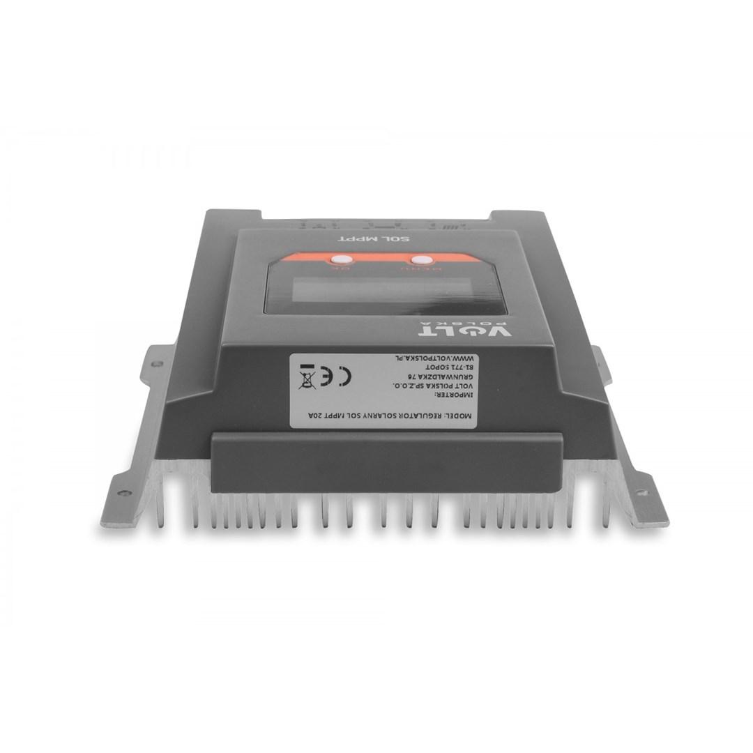 SOLAR CONTROLLER SOL MPPT 20A (100V) 12 / 24V+LCD+BL, modelis - 3IPSMPPT20, žema kaina | Varle.lt