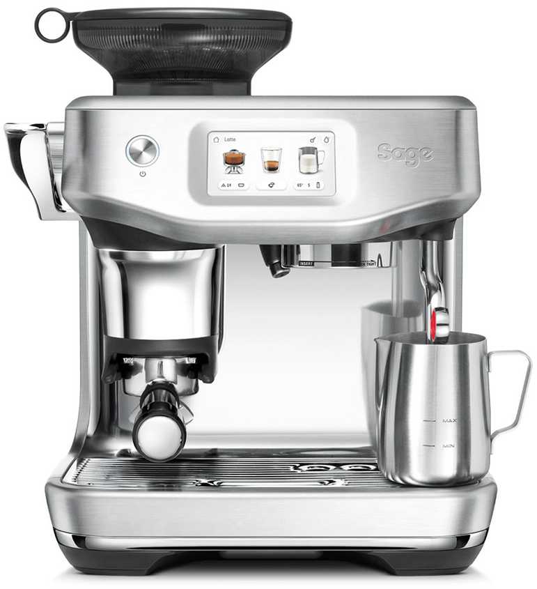 Sage Slėginis kavos aparatas The Barista Touch Impress Sidabrinė ...