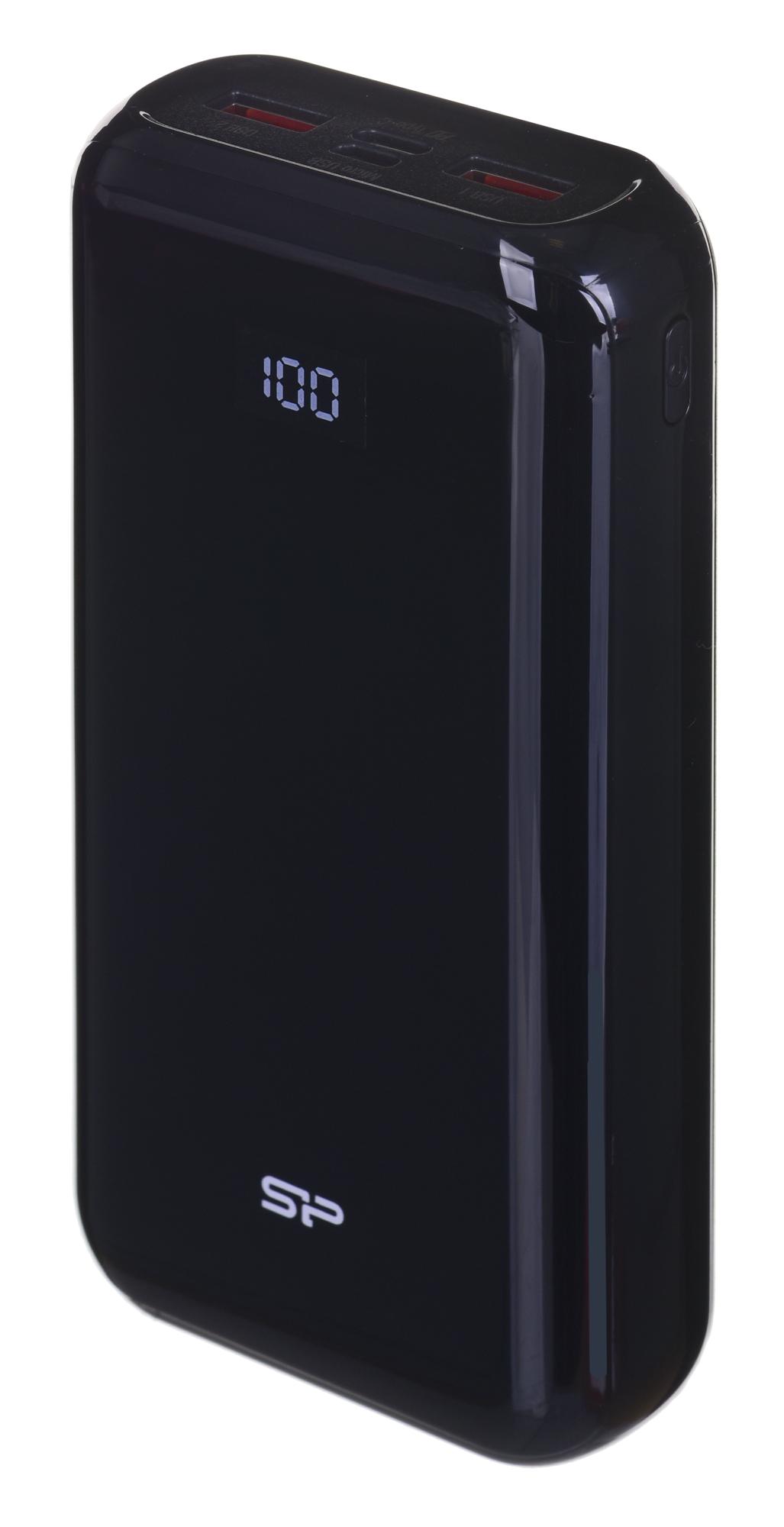 Silicon Power | QS28 | Power Bank | 20000 mAh | Juodas, modelis ...