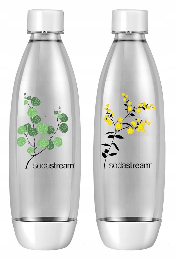 Sodastream Litrowa Buteliukas SodaStream Balta Fuse augalinis dizainas ...