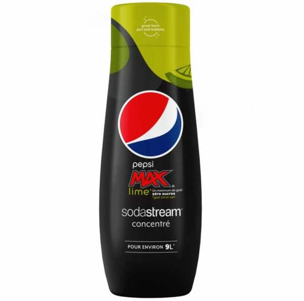 Pepsi Max Žaliosios citrinos skonio SodaStream sirupas, 440ml, modelis ...