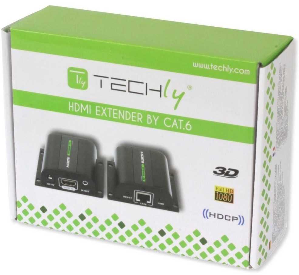 Techly IDATA EXT-E70I vaizdo ir garso signalų ilgintuvas AV siųstuvas ...