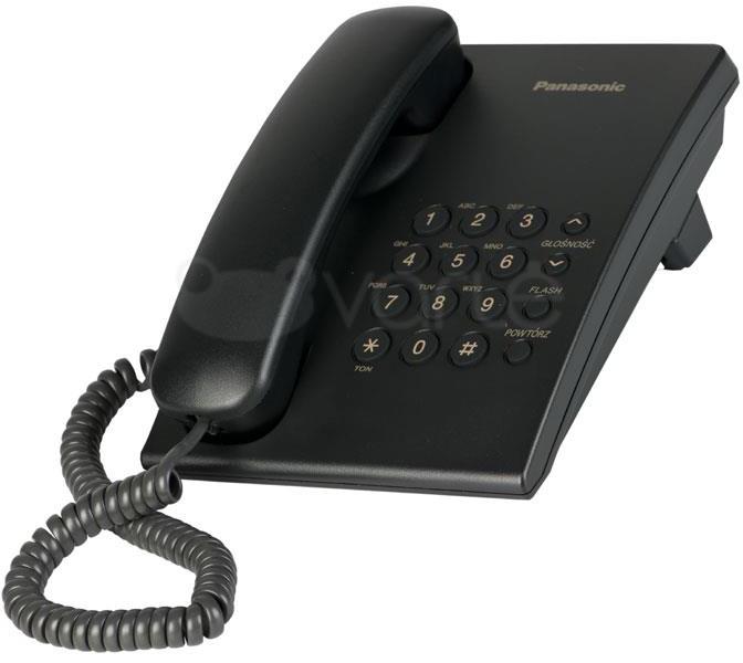 Panasonic KX-TS500 Juodas laidinis | Varle.lt
