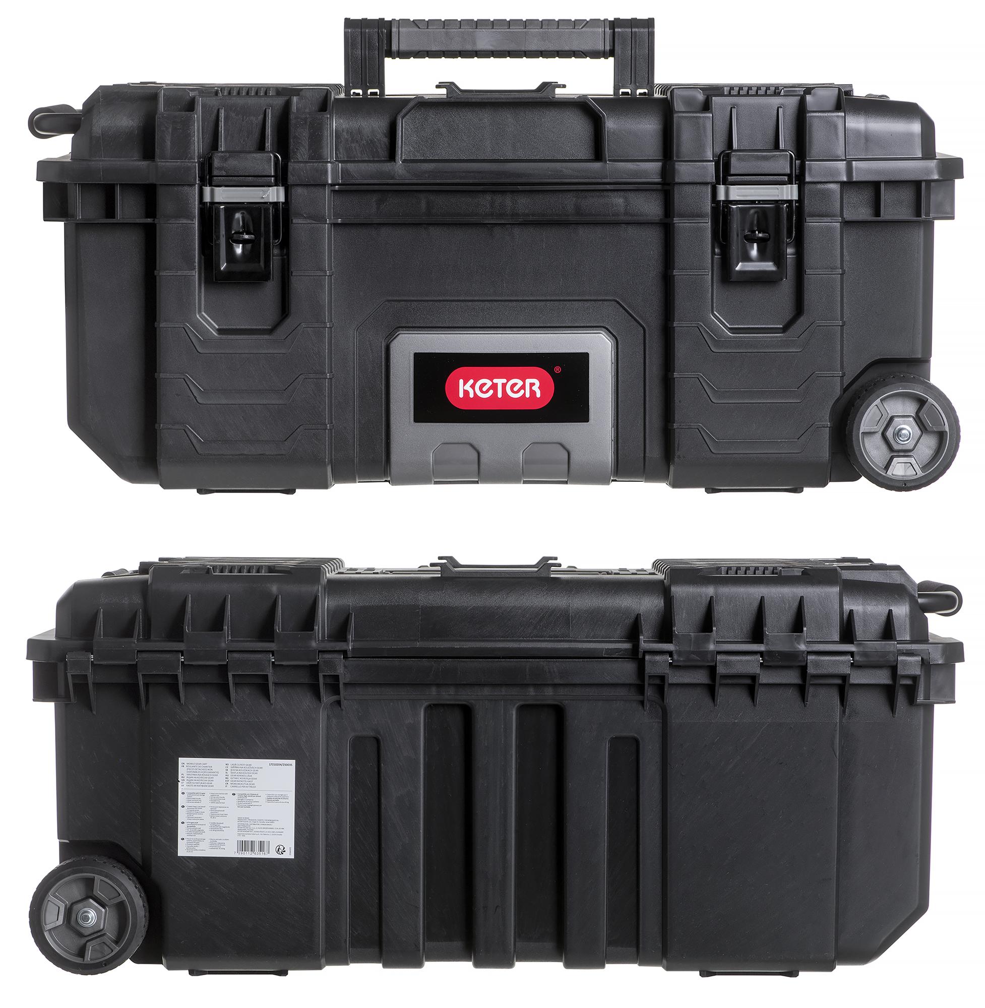 KETER SKRZYNKA NA KÓŁKACH GEAR, modelis - 250035, žema kaina | Varle.lt