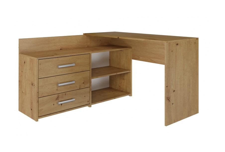 Topeshop DANY ARTISAN KPL computer desk Oak colour, žema kaina | Varle.lt