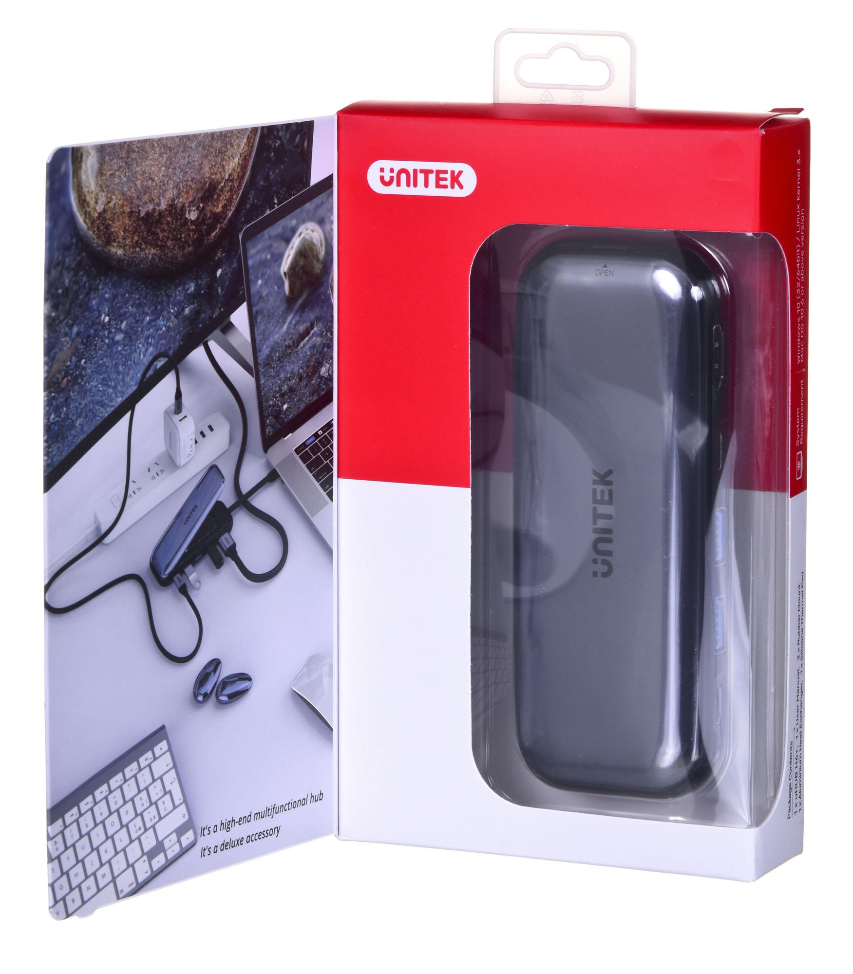 UNITEK Storage HUB USB-C DISC M.2 HDMI 2.0 PD 100W D1046A, žema kaina ...