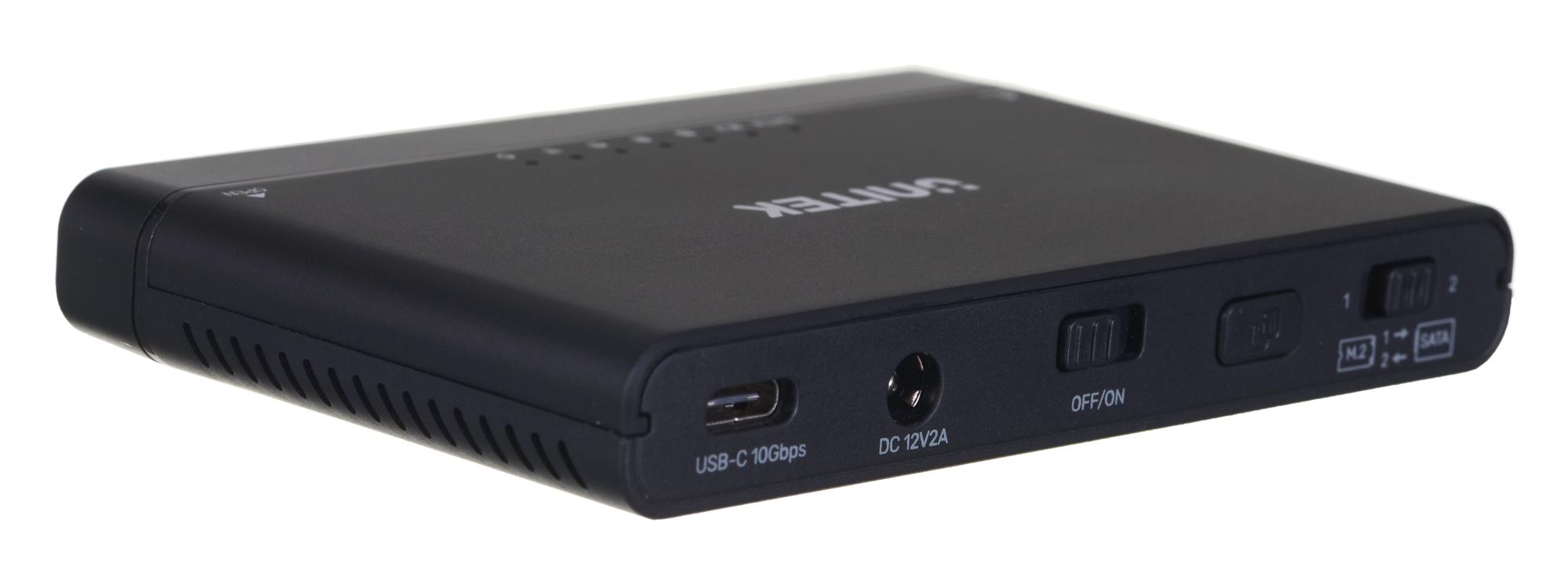 UNITEK ENCLOSURE USB-C į PCIe / NVMe M.2 SSD + SATA III adapteris su ...