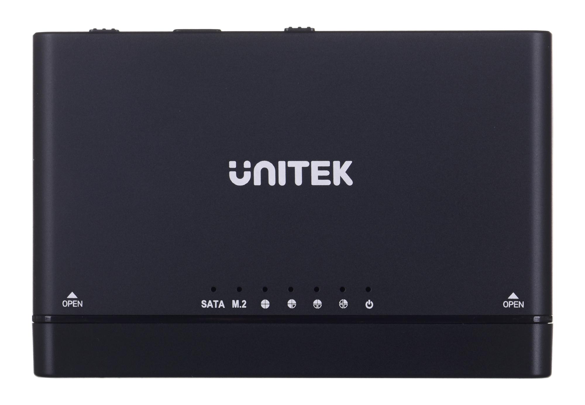UNITEK ENCLOSURE USB-C į PCIe / NVMe M.2 SSD + SATA III adapteris su ...