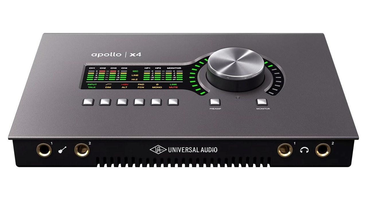 Universal Audio Universalus garsas APOLLO X4 HE- Thunderbolt 3 garso ...