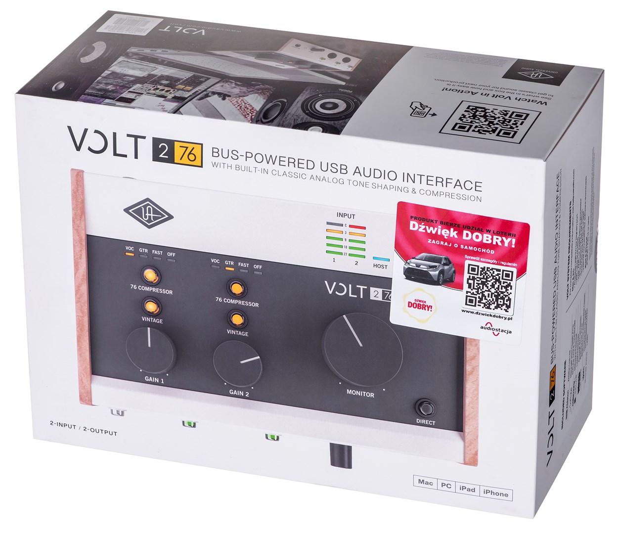 Universal Audio UA VOLT 276 - Interface Audio USB, modelis - UA VOLT ...